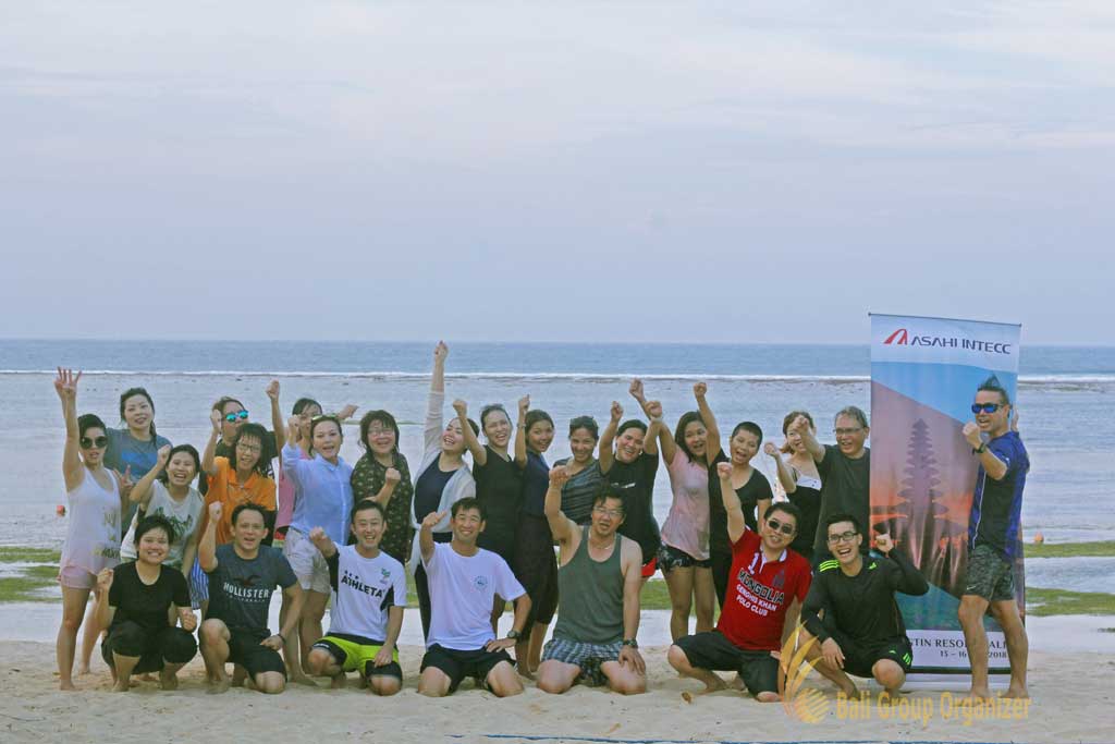 Asahi Intecc Group - Bali Meetings and Beach Team Building
